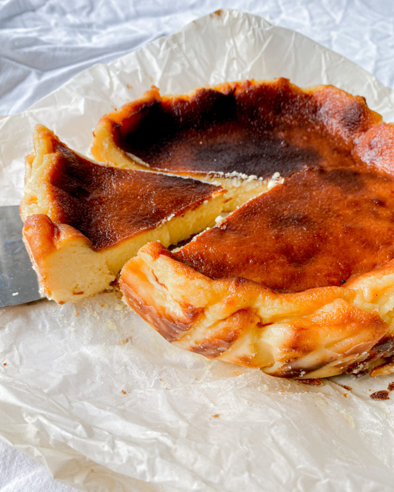Basque Burnt Cheesecake – Mykhaila Eats